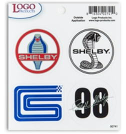 Shelby Logo Decals set of 4 – M1 Store